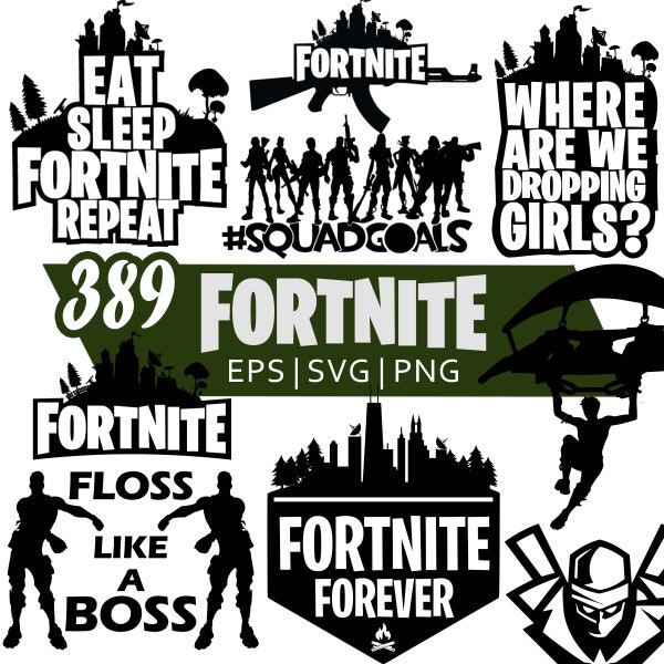 Fortnight Svg - Etsy