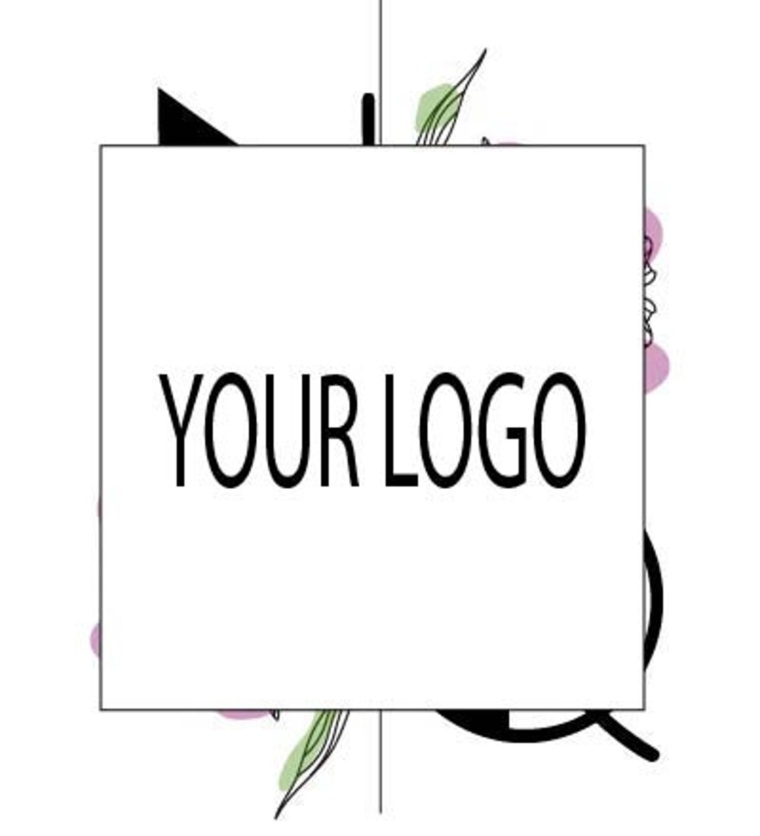 Logo Individual Digital Art Painting Graphic for Use - Etsy