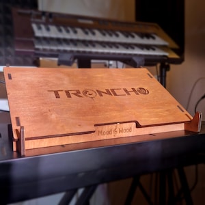Modular Synth Stand – Wooden Desktop Stand for Synthesizer, Eurorack ...