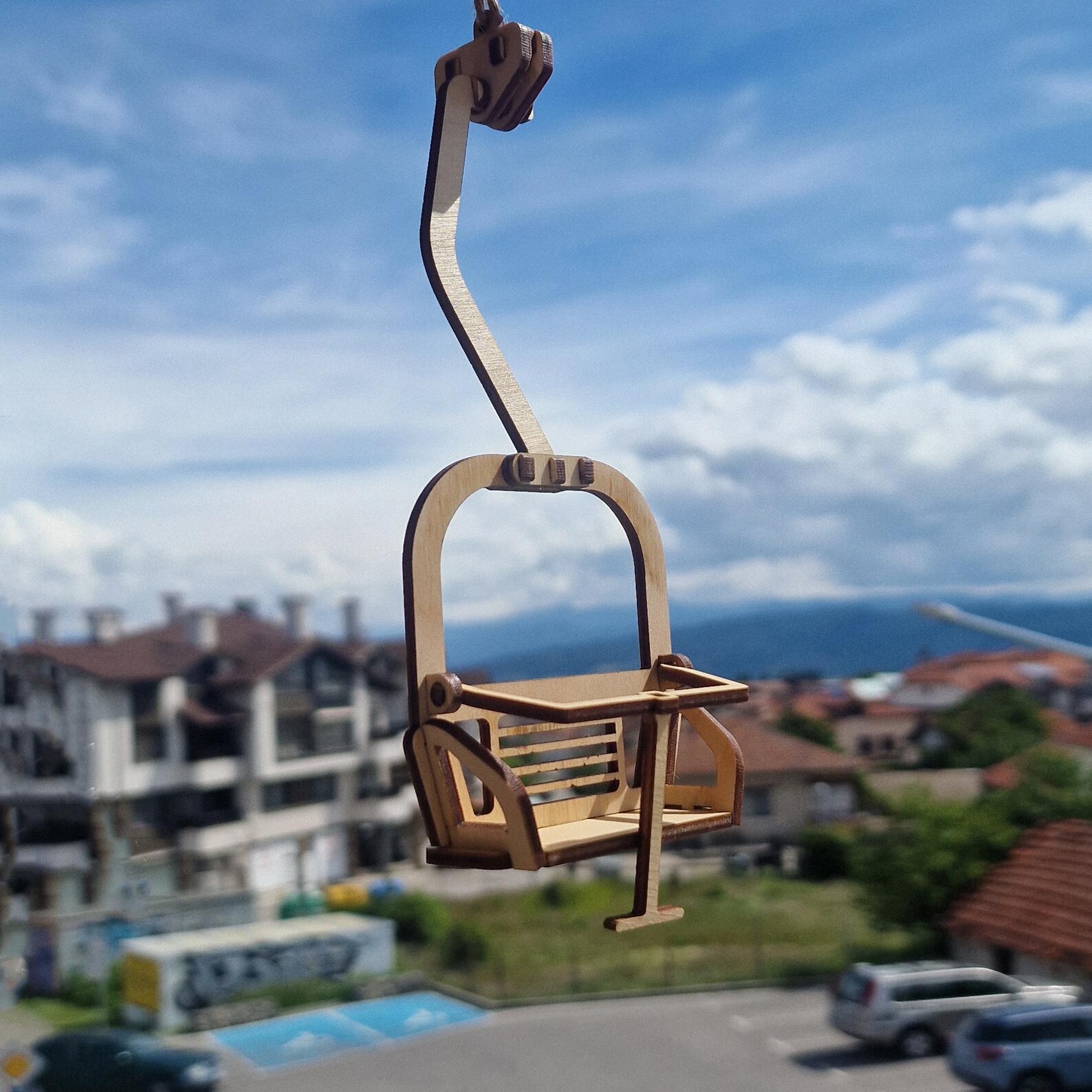 Digital Download | 3D Ski Lift Model Laser Cut File - Easy Assembly - Etsy