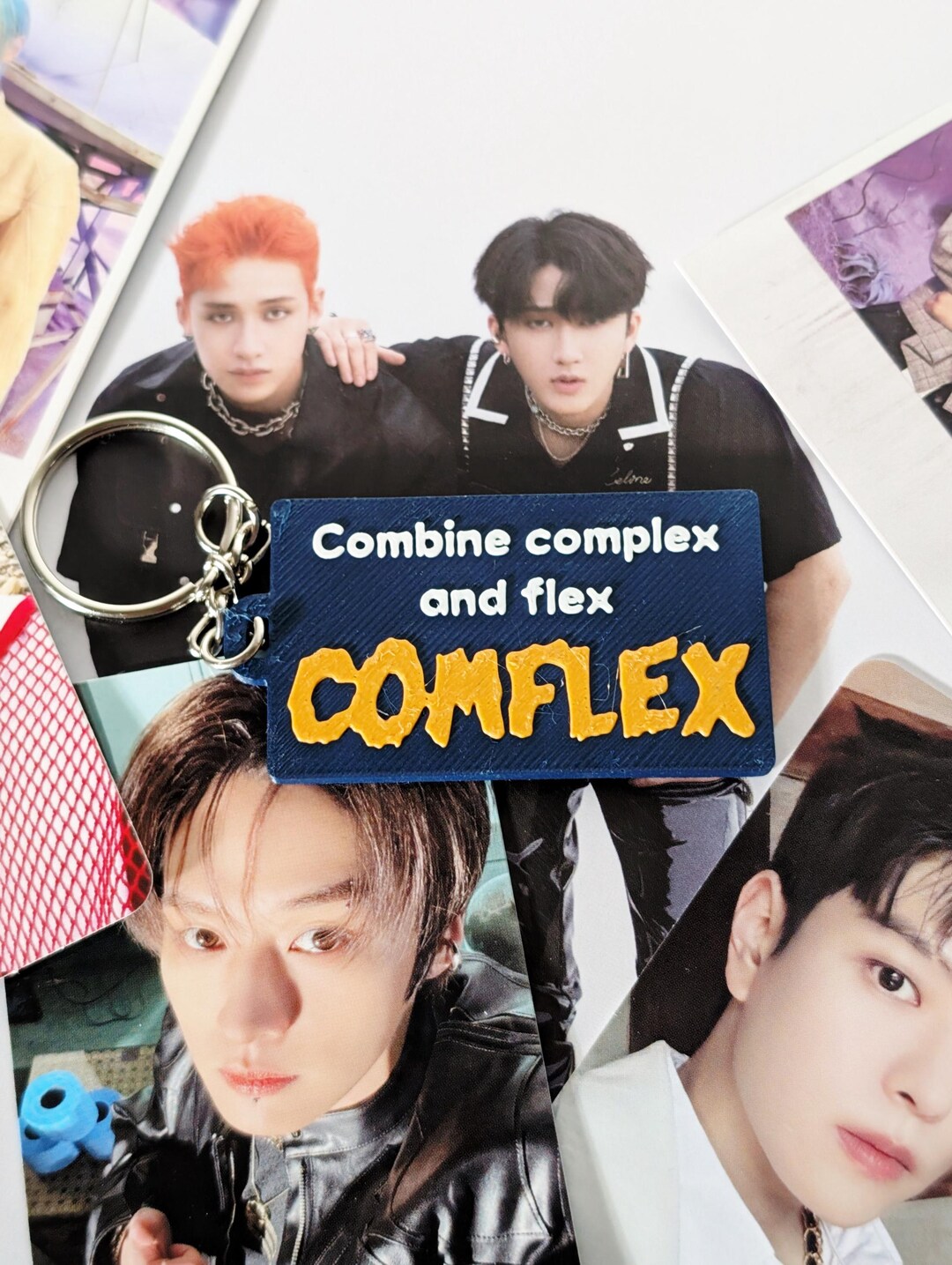 Comflex Lyric Keychain | Stray Kids | SKZ | K-pop - Etsy