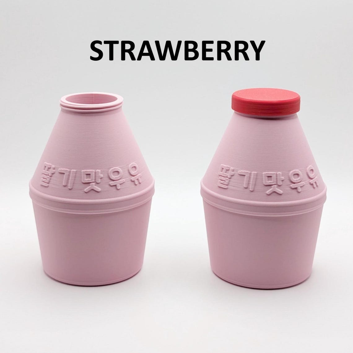 Korean Milk Storage Containers | Banana Milk and More | Embossed Flavor ...