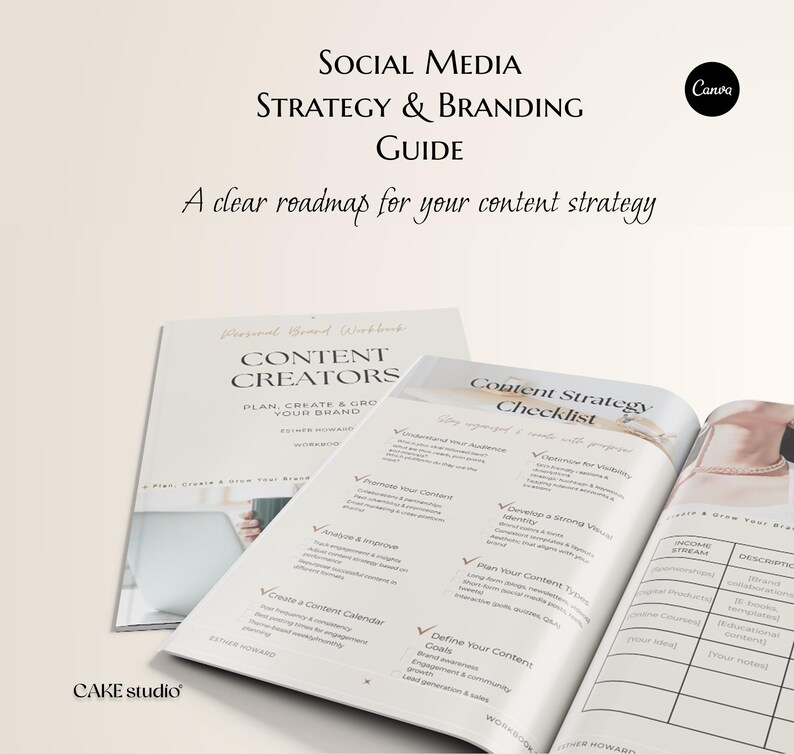 Content Creator Workbook. Social Media Strategy & Branding Guide ...
