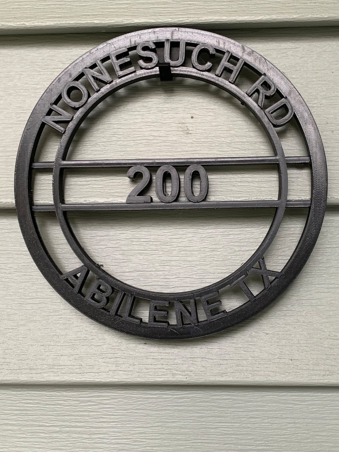 Custom Made House or Family Nameplates - Etsy