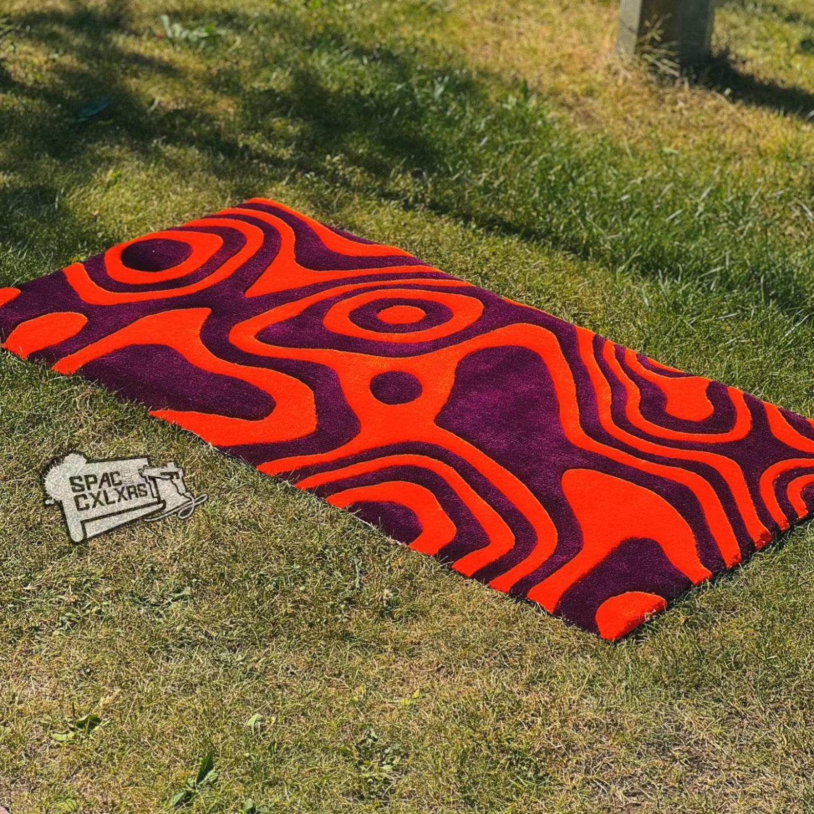 Abstract Tufted Rug - Etsy