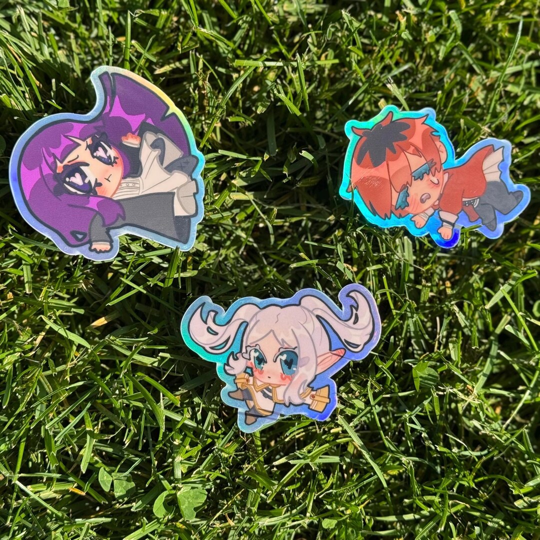 Frieren Stickers, Frieren: Beyond Journey's End Sticker, Fern Sticker ...