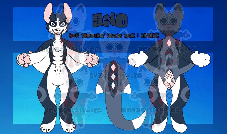 Fursona Reference Sheet - Etsy