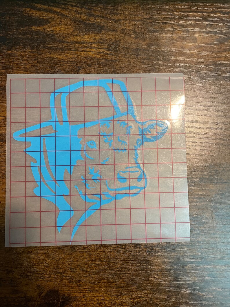 Cow With Backwards Hat Sticker - Etsy