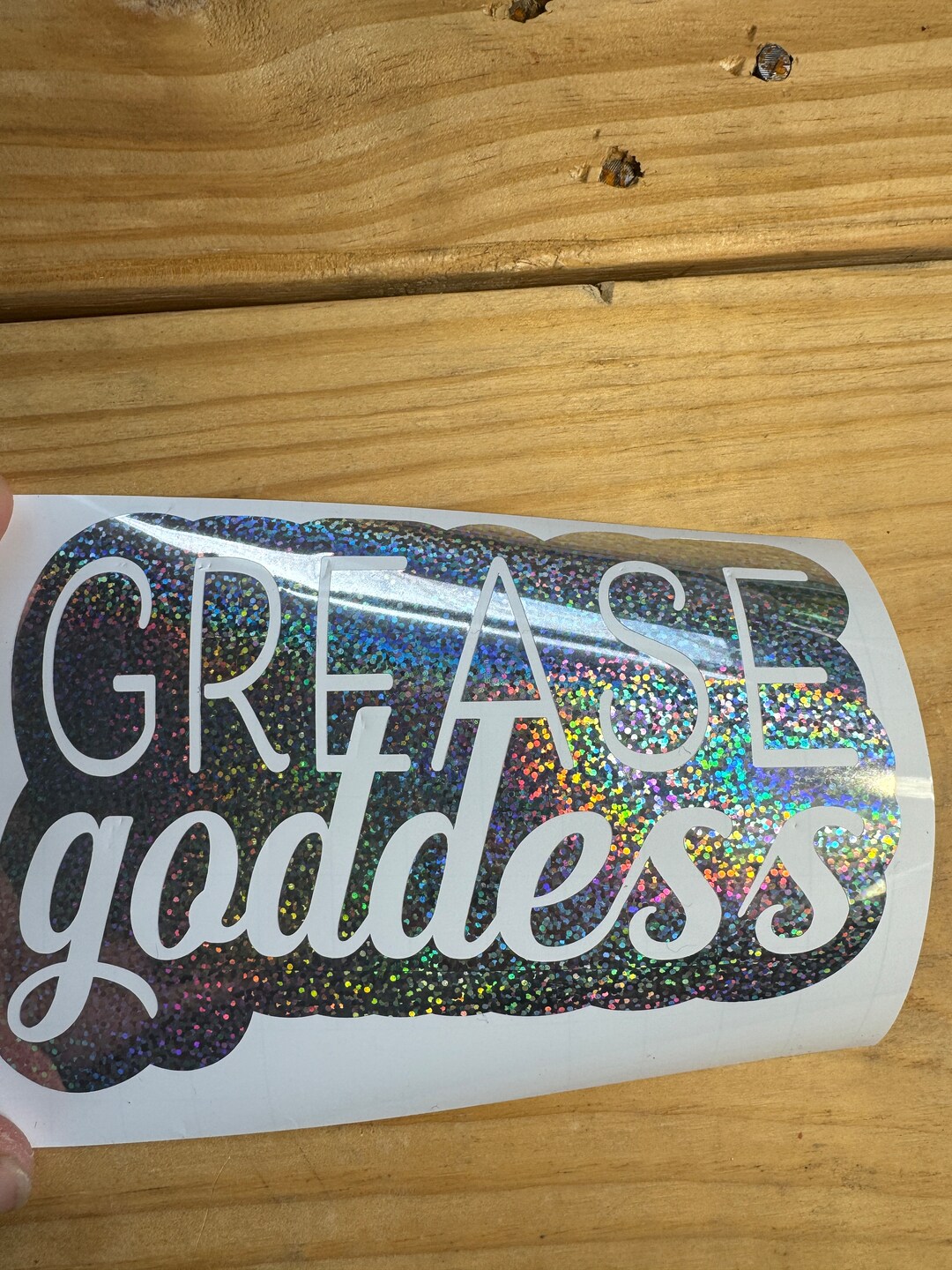 Grease Goddess Decal - Etsy