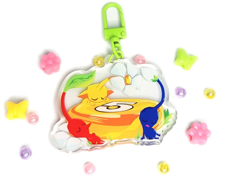 Pikmin Keychain - Etsy