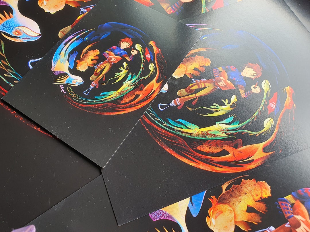 Httyd Poster Hiccup, Toothles, Nadder, Gronckle, Dragons, Illustration ...