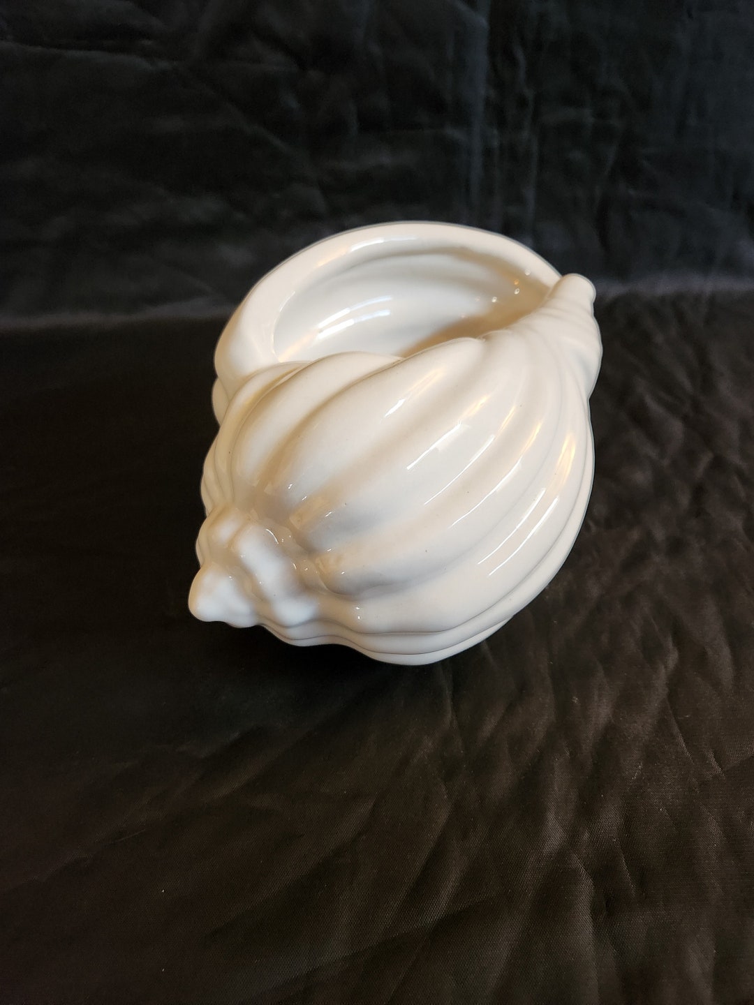 Vintage Shell/conch Dish/compote - Etsy