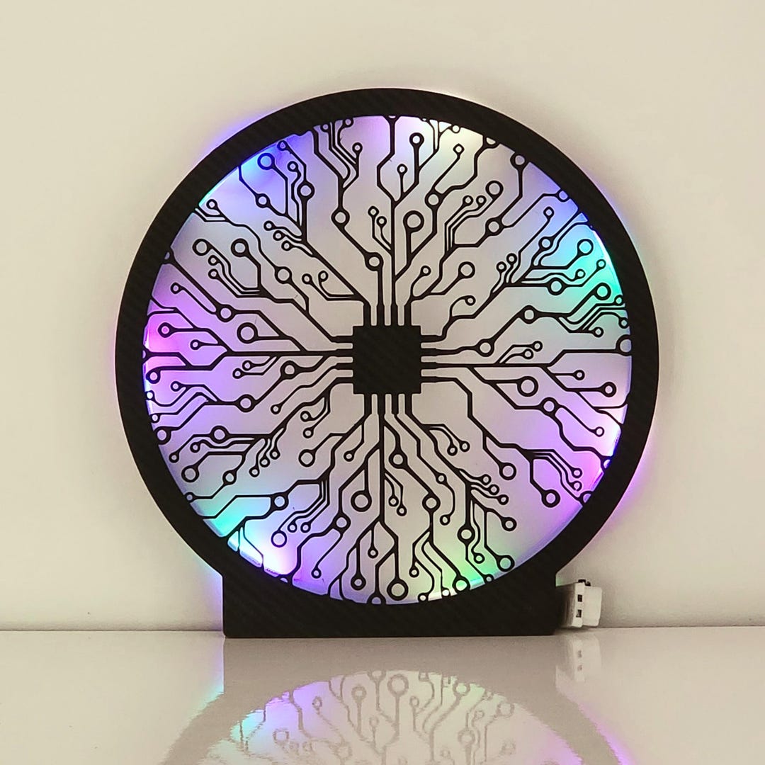 LED Decoration Futuristic Circuit Phosphorescent Light String High-tech ...