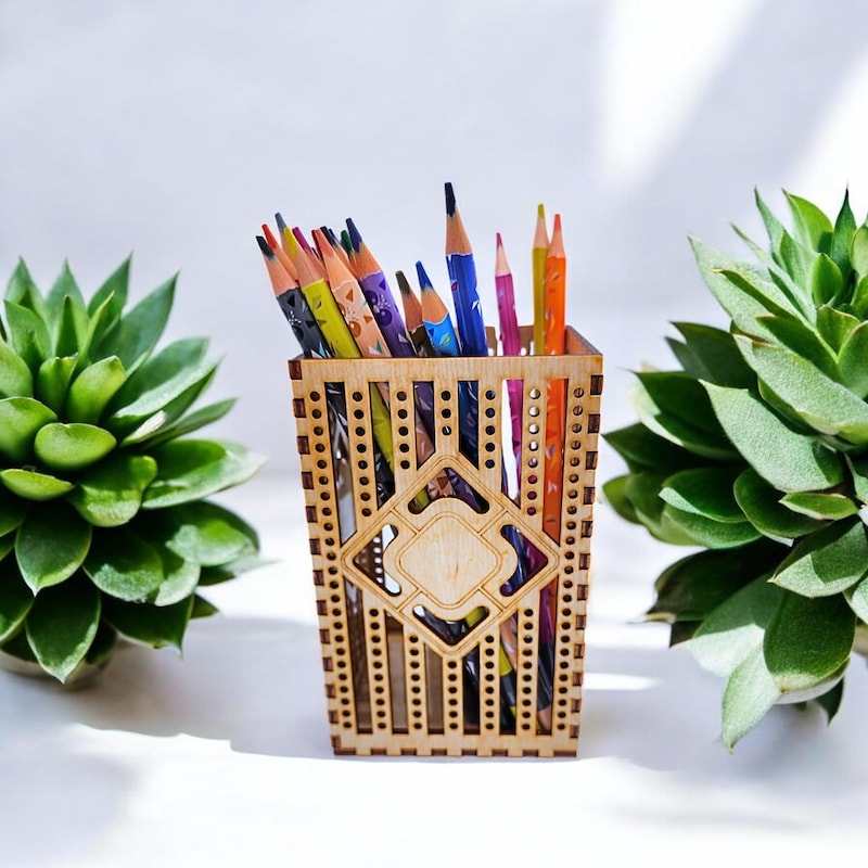 Boîte à stylos rangement pour stylos - Etsy France