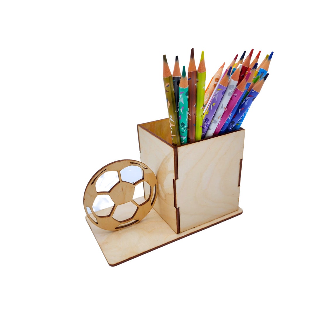 Football Pencil Box, Children's Pencil Pot, Football Fan, Football Gift ...