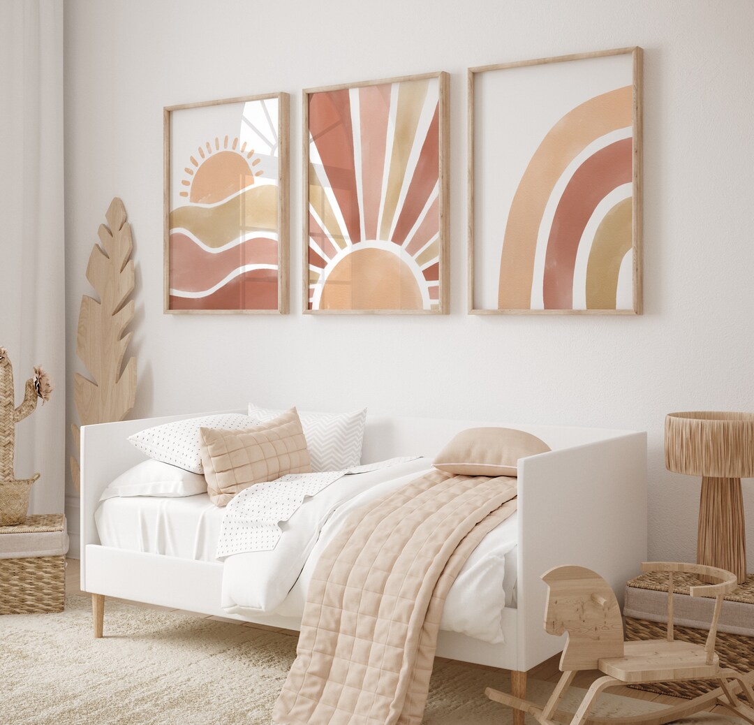 Boho-Poster Set A4 & A3 | Bohemian | Poster | Wandposter | Wohnzimmer ...