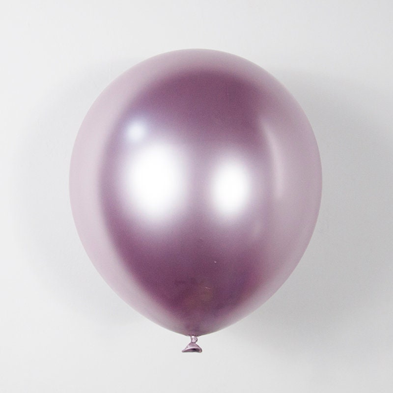 Lilac/ Lavender Metallic Chrome Balloon 12-inch - Etsy