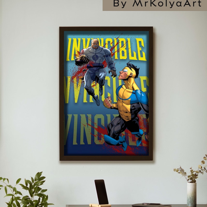 Invincible Poster - Etsy