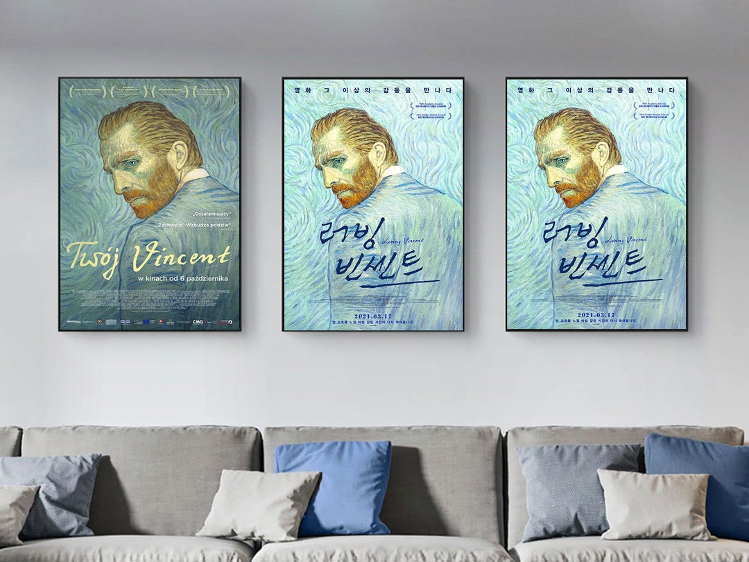 Loving Vincent Movie Poster High Quality Decorative Canvas Prints ...