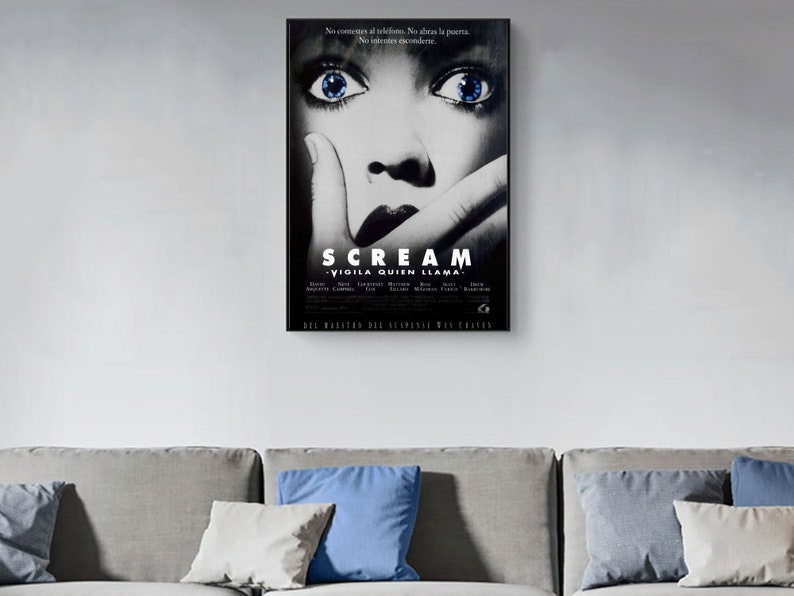 Scream Movie Poster Series High Quality Decorative Canvas Prints ...