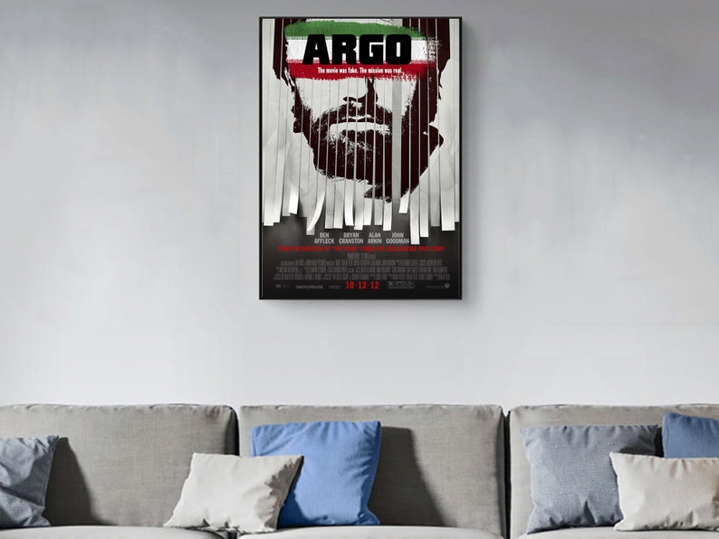 Argo Movie Poster High Quality Decorative Canvas Prints Bedroom Living ...