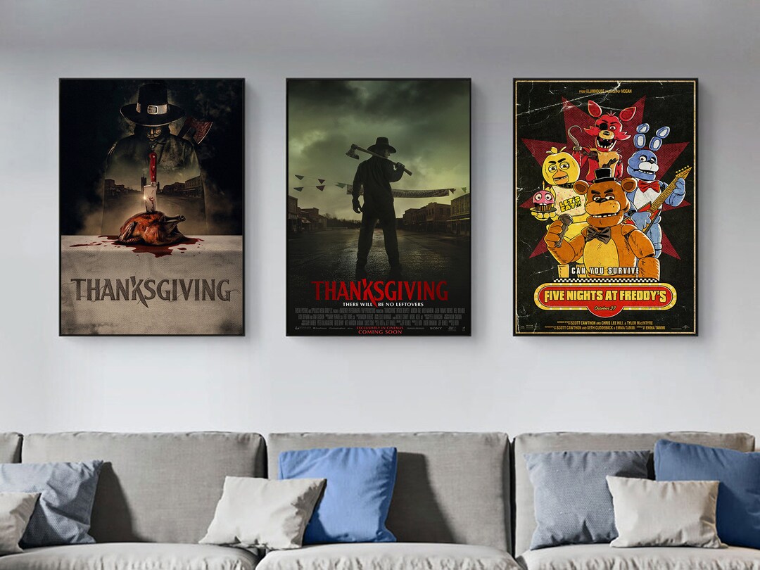 Thanksgiving Movie Poster Series High Quality Decorative - Etsy