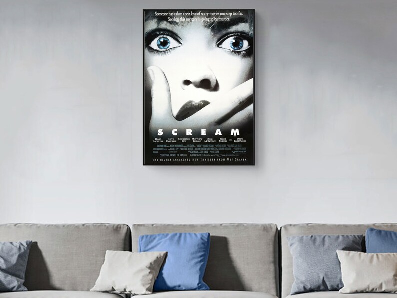 Scream Movie Poster Series High Quality Decorative Canvas Prints ...
