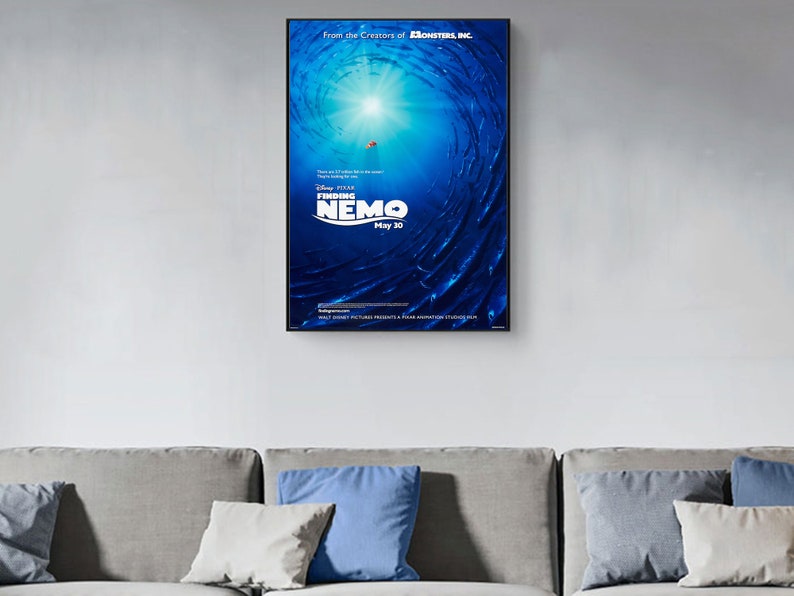 Finding Nemo Movie Poster Series High Quality Decorative Canvas Prints ...
