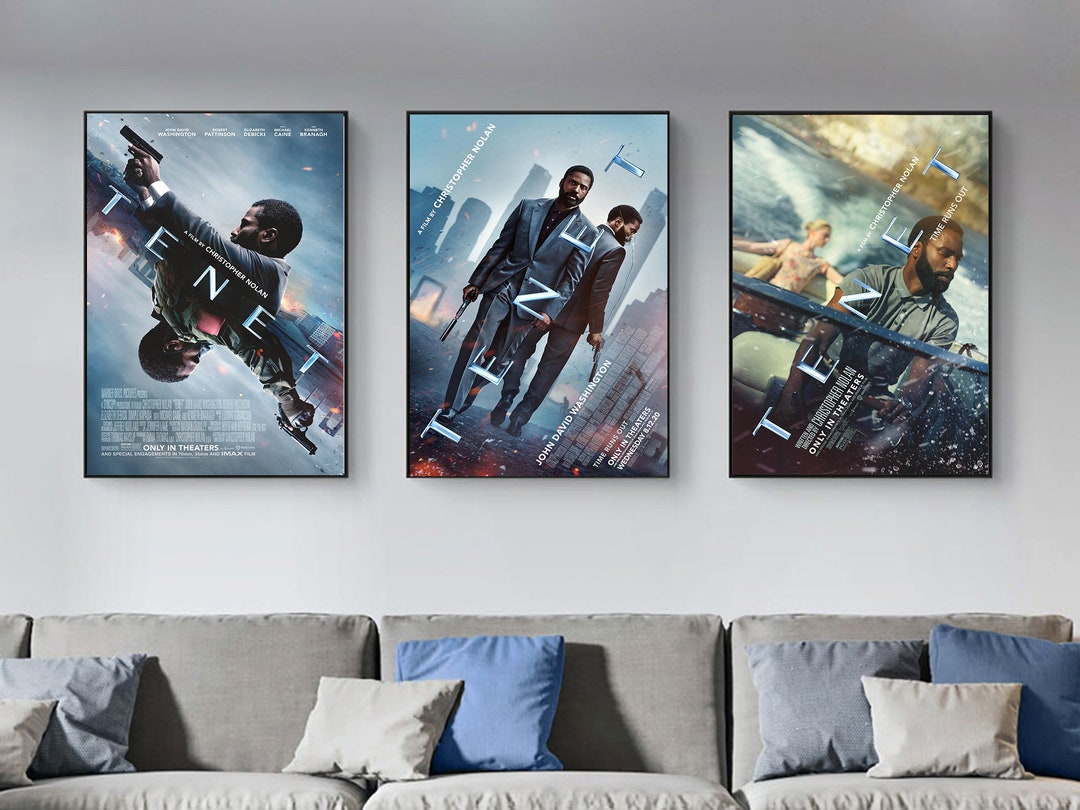 Tenet Movie Poster Series High Quality Decorative Canvas Prints Bedroom ...