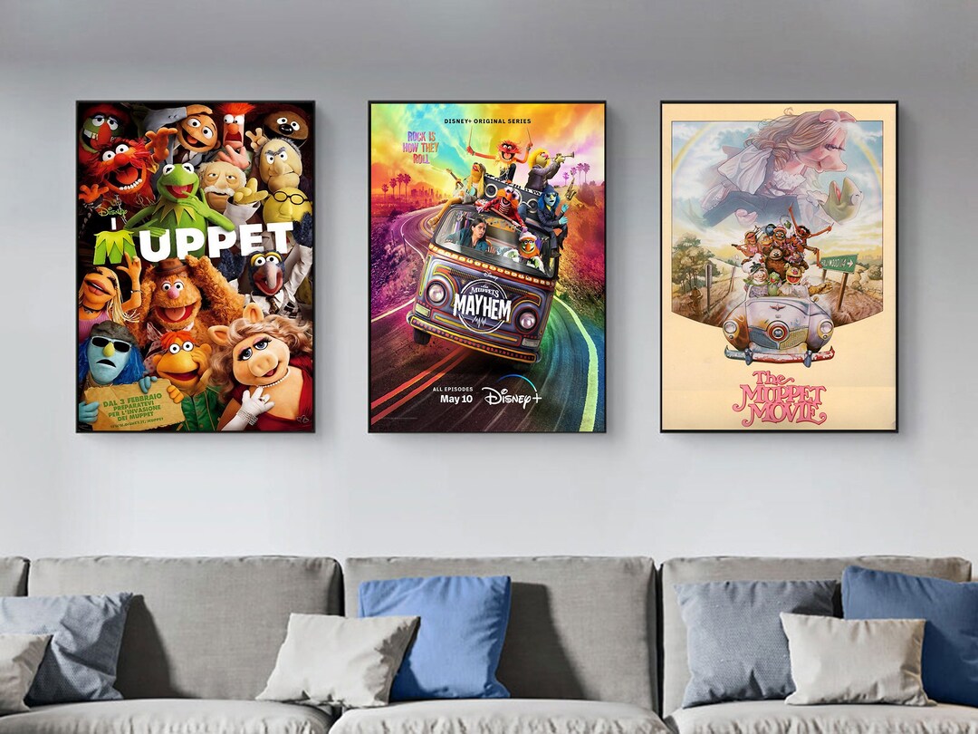 The Muppet Movie Movie Poster High Quality Decorative Canvas Prints ...