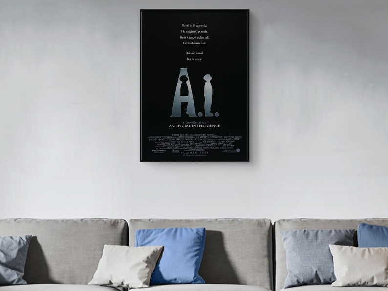 AI Artificial Intelligence Movie Poster Series High Quality Decorative ...