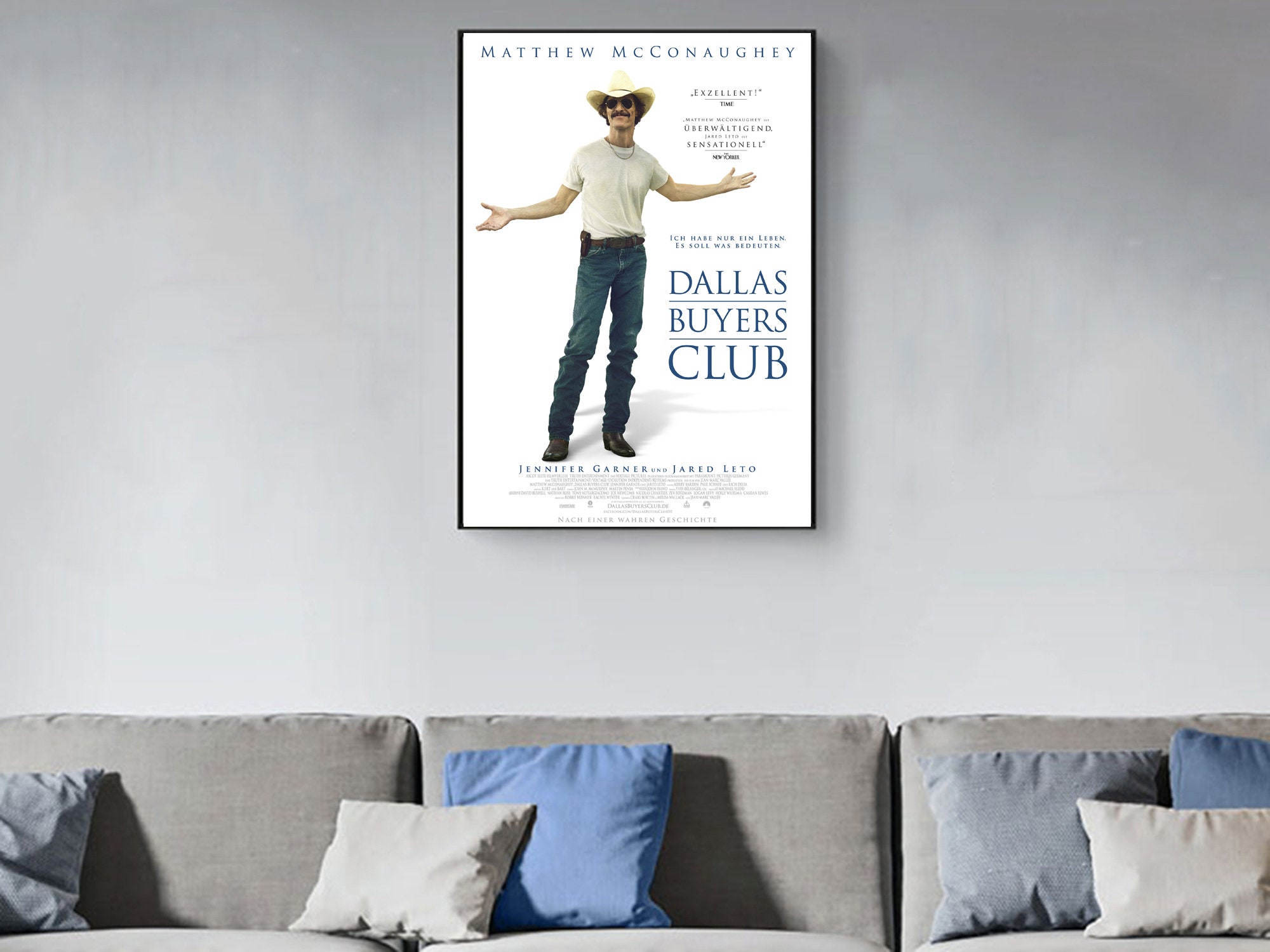 Dallas Buyers Club Movie Poster Series High Quality Decorative Canvas ...
