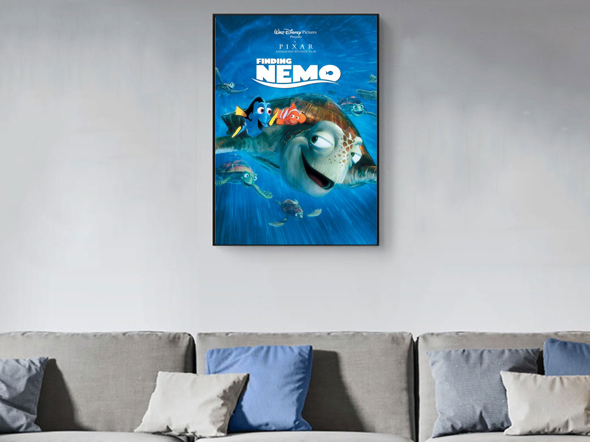 Finding Nemo Movie Poster Series High Quality Decorative Canvas Prints ...