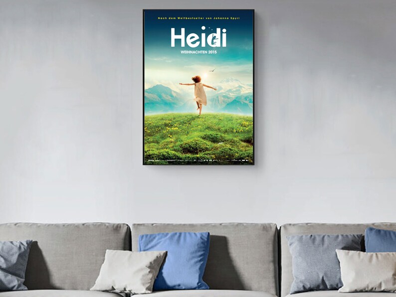 Heidi Movie Poster Series High Quality Decorative Canvas Prints Bedroom ...