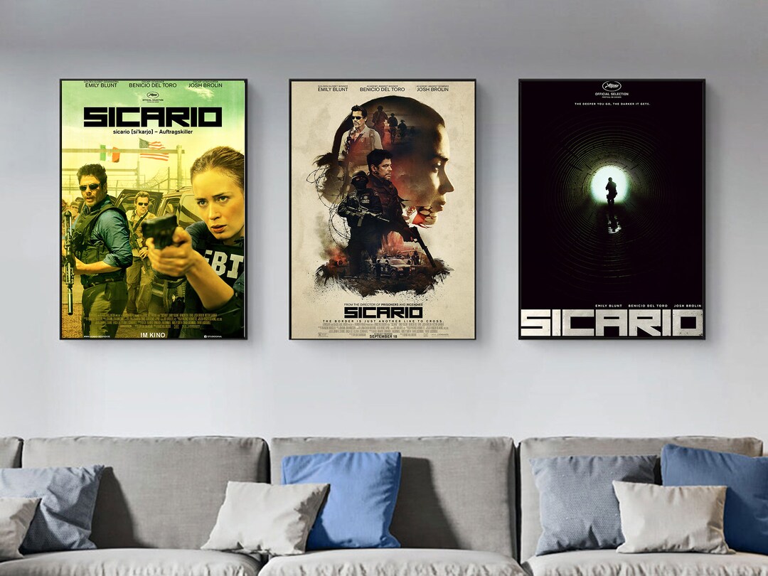 Sicario Movie Poster High Quality Decorative Canvas Prints Bedroom ...