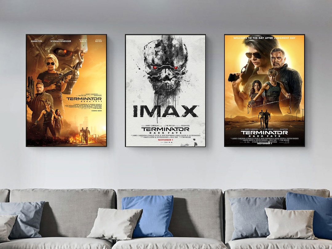 Terminator Dark Fate Movie Poster High Quality Decorative Canvas Prints ...