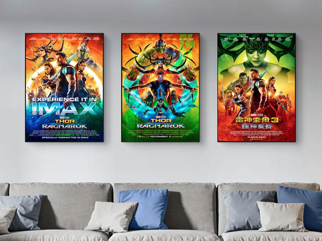 Thor Ragnarok Movie Poster High Quality Decorative Canvas Prints ...