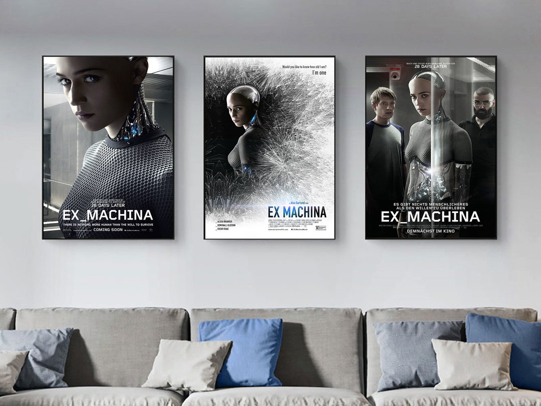 Ex Machina Movie Poster High Quality Decorative Canvas Prints Bedroom ...