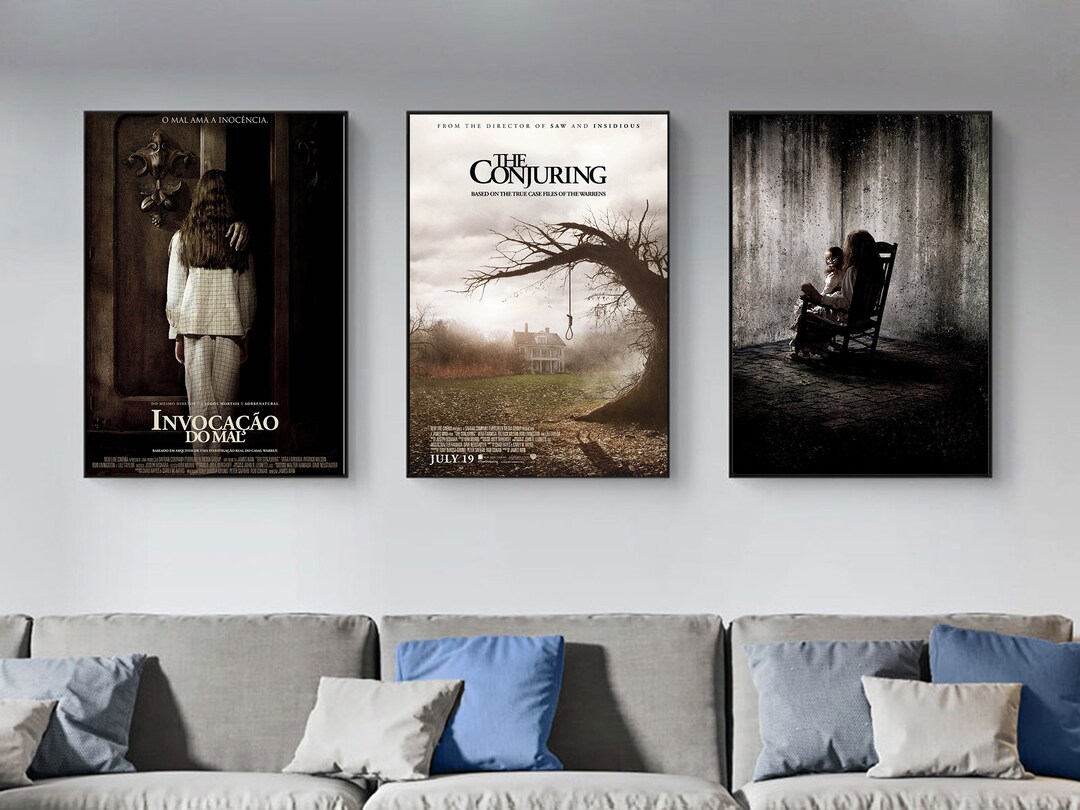 The Conjuring Movie Poster Series High Quality Decorative Canvas Prints ...