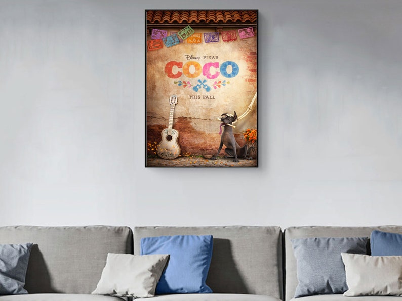 Coco Movie Poster Series High Quality Decorative Canvas Prints Bedroom ...