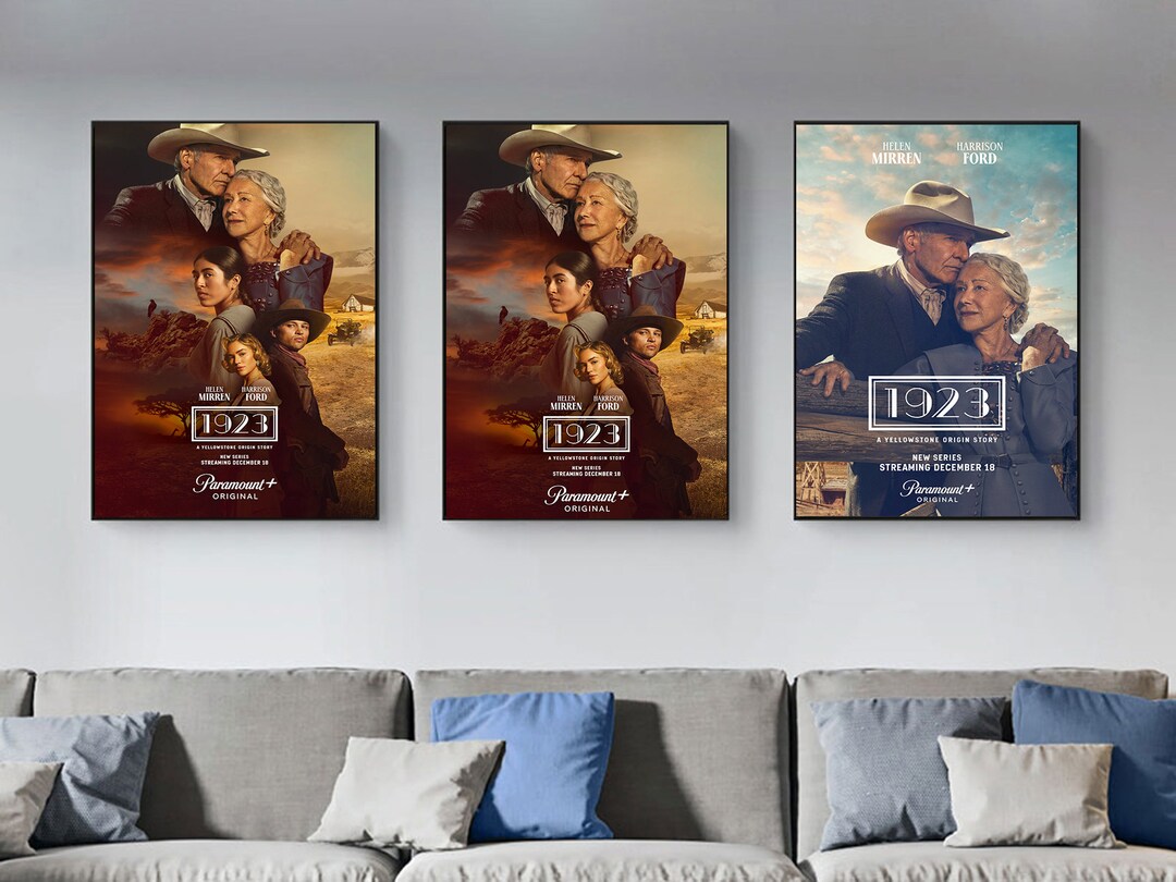 1923 Season 1 Movie Poster High Quality Decorative Canvas Prints ...
