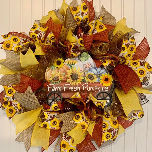 September Door Hanger - Etsy