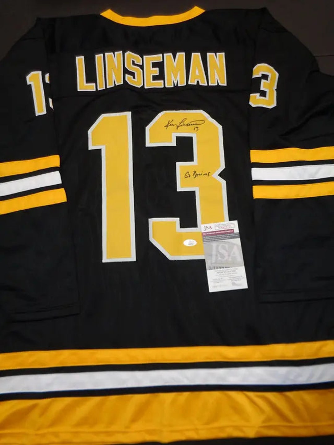 Ken Linseman Boston Bruins Autographed & Inscribed Custom - Etsy
