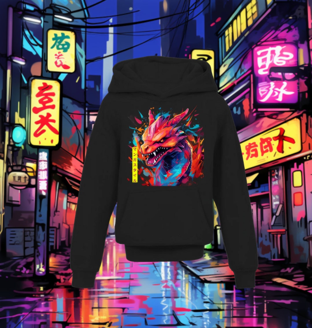 Sweat à Capuche Pokemon Pour Enfants Charizard - Etsy