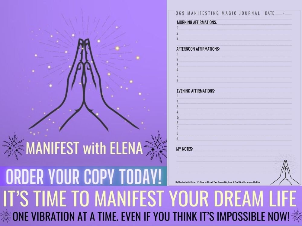 369 Manifestation - Printable Journal Page - Unlock the Power of 369 ...