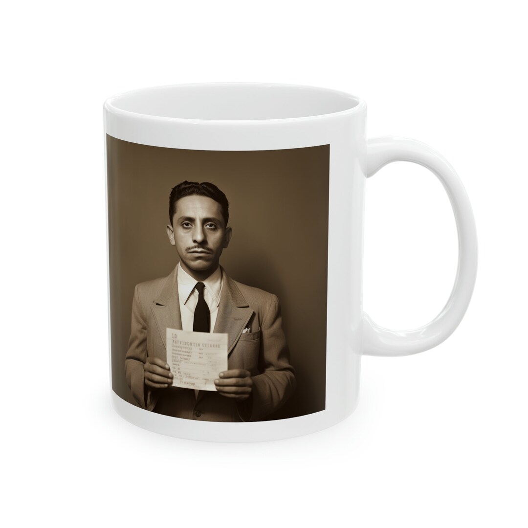 Oscar Mug: 1920's-1940's Portrait Ceramic Coffee Mug - Etsy