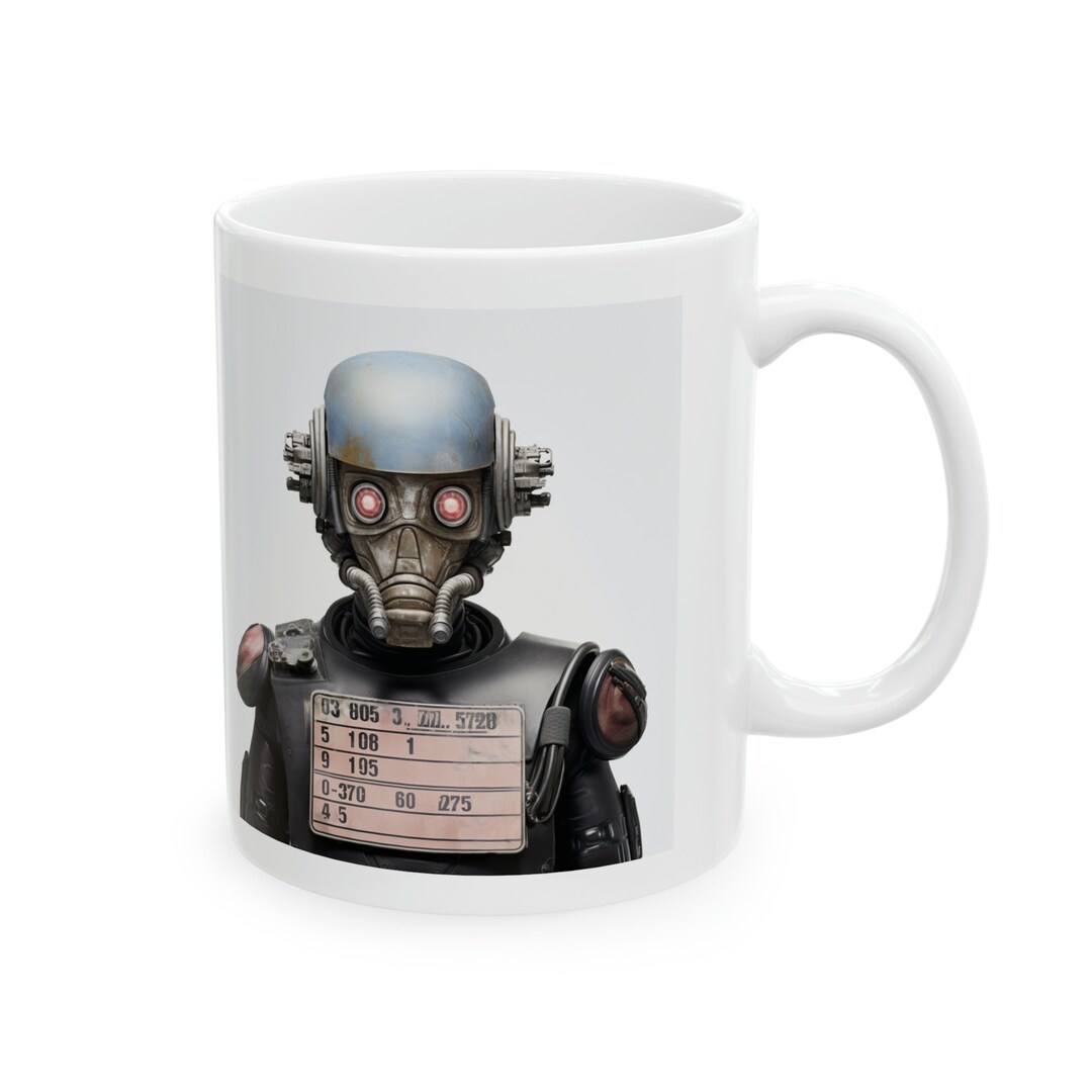 Android Mug: Sci-fi Mugshot Art - 2250 Series - Etsy