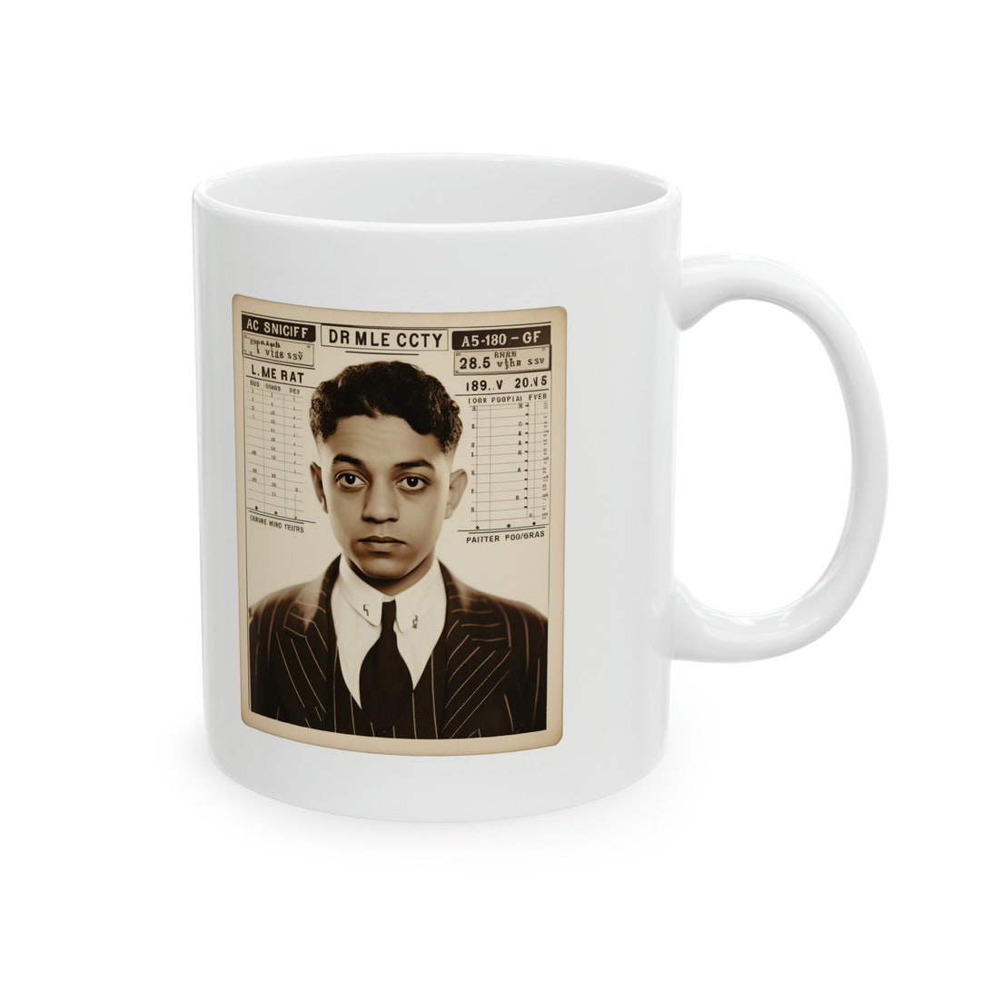 1920's 1940's Police Mugshot Amir : 11oz Customized Ceramic Coffee/tea ...