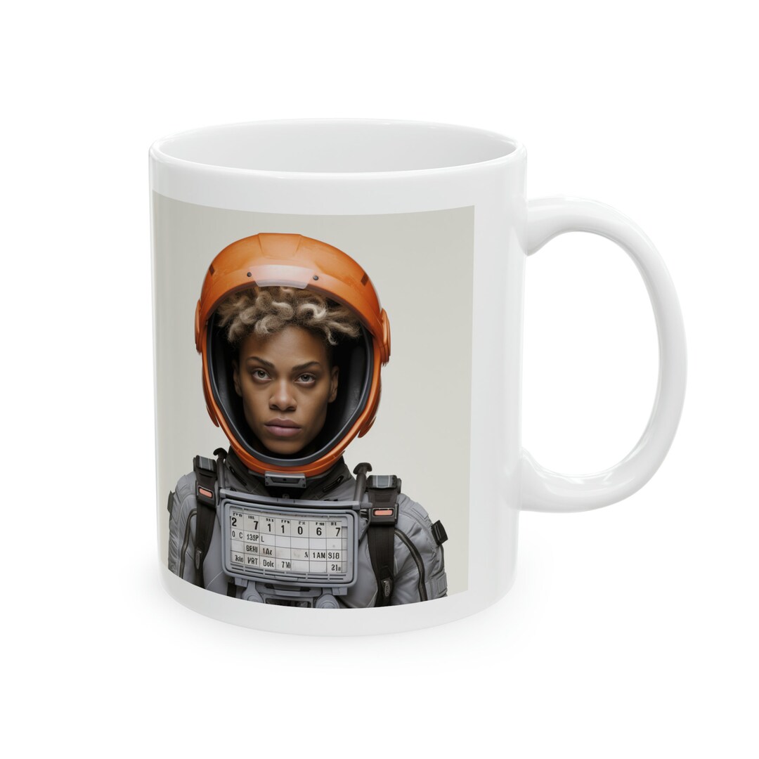 Sci-fi Mug: Alien Mugshot - Citizen F7-2250 - Etsy