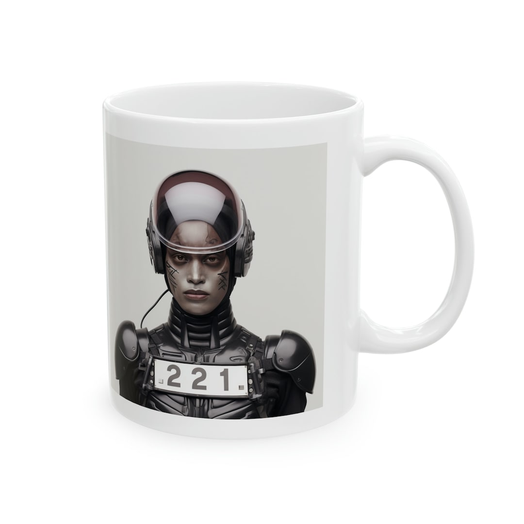 Android Mug: Sci-fi Character Ceramic Mug - Etsy